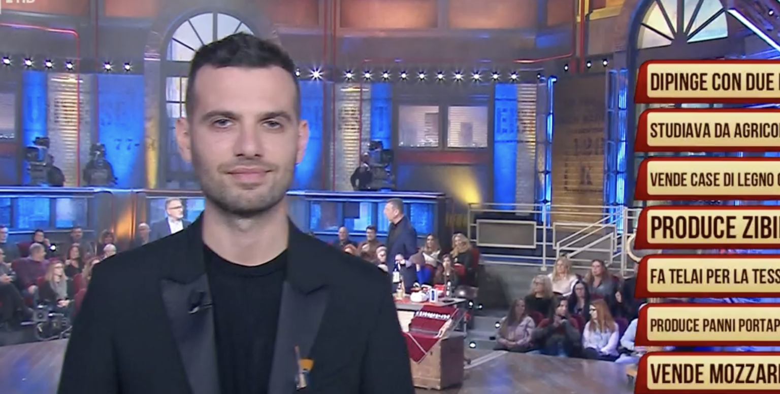 Il marsalese Fabio Ingrassia torna a I soliti ignoti. VIDEO