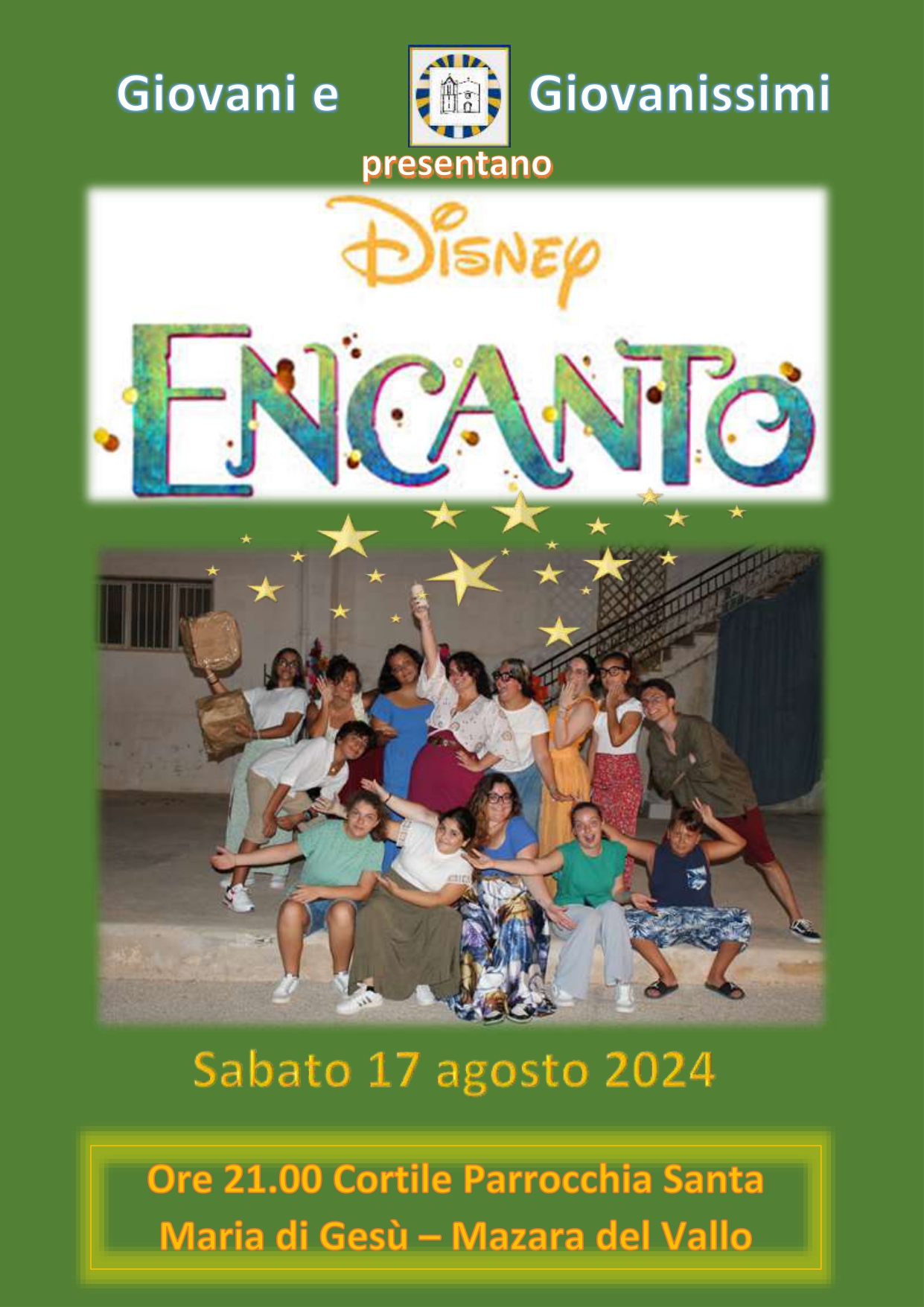 I giovani dell'Azione Cattolica di Mazara presentano il musical "Encanto"